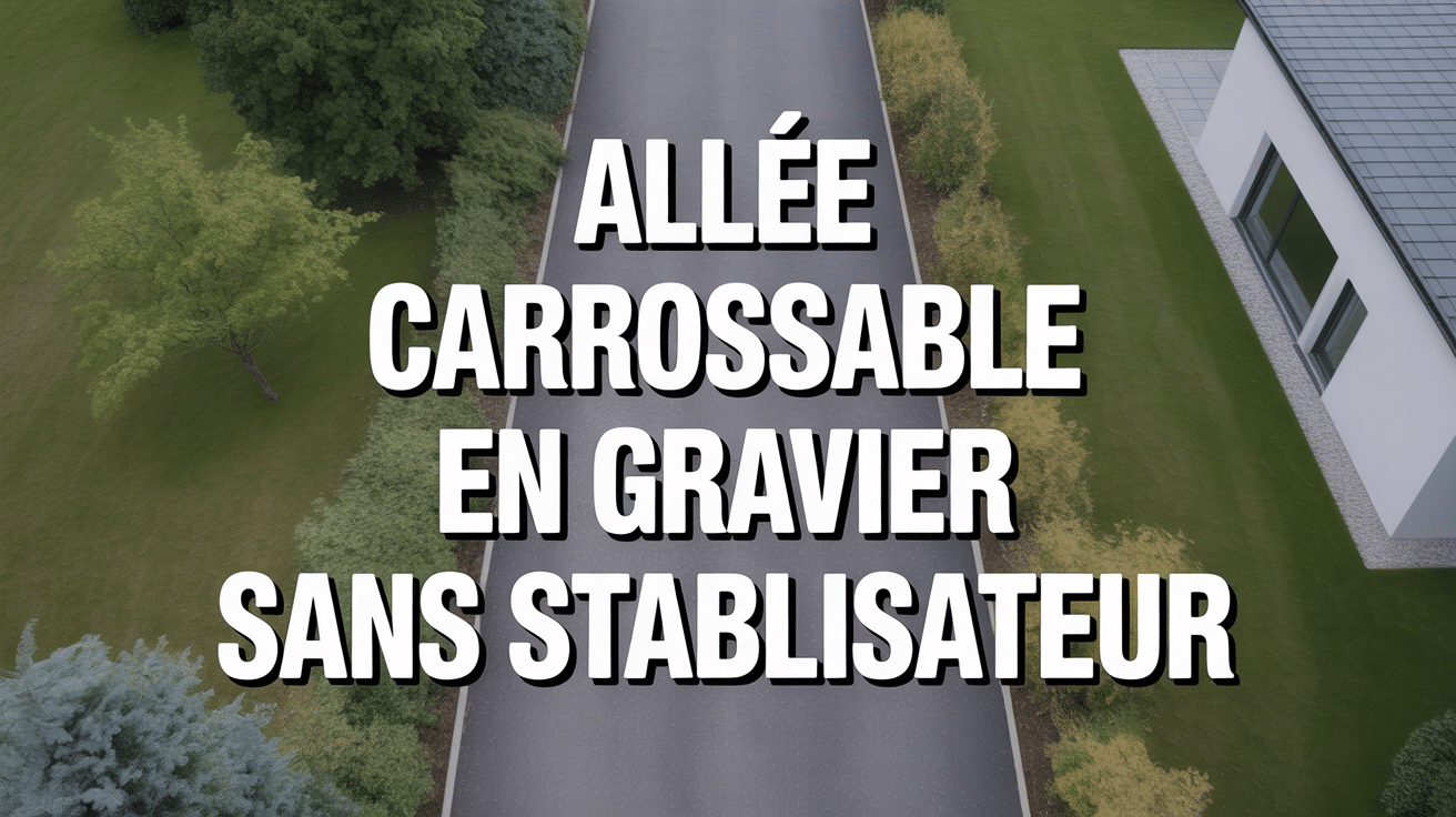 Créer Une Allée Carrossable En Gravier Sans Stabilisateur : Conseils ...