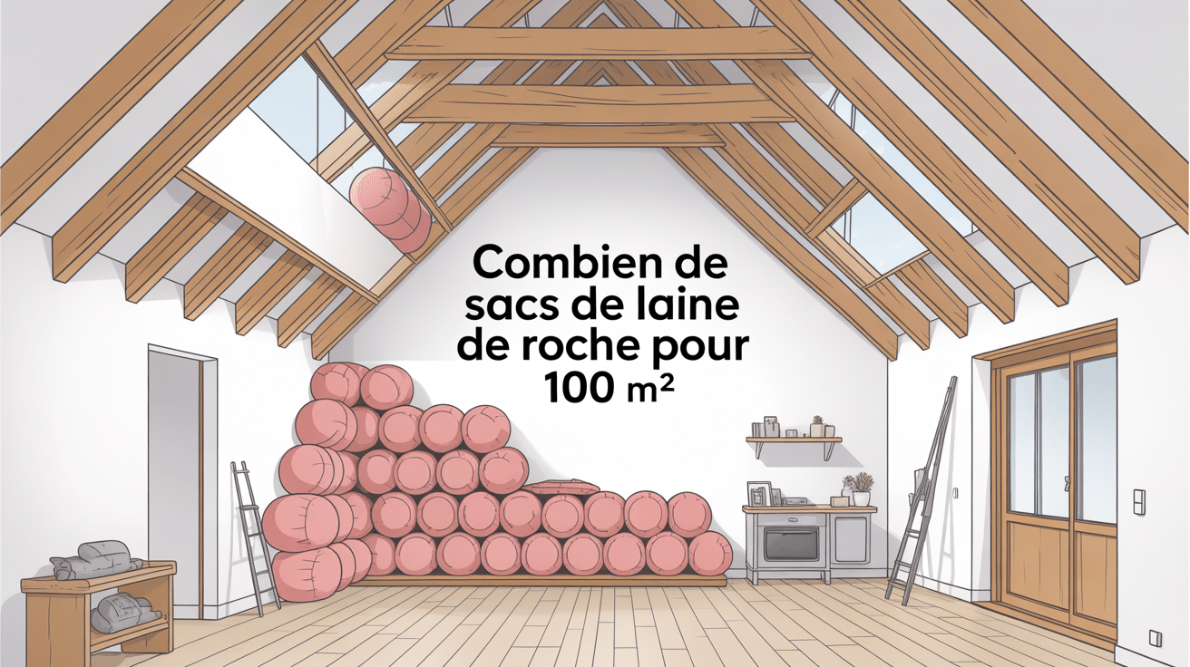 Combien De Sac De Laine De Roche Pour 100m2