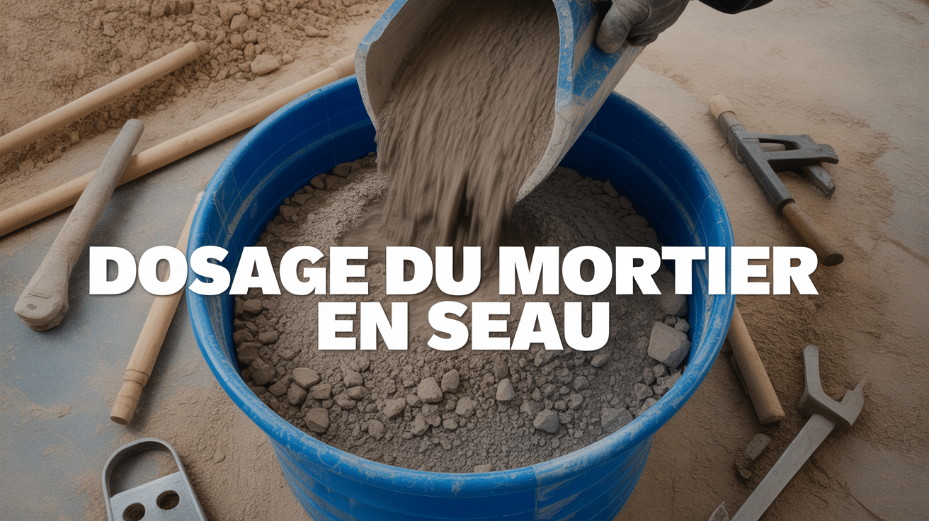 Dosage Mortier En Seau Les Astuces Pour Un Mélange Parfait