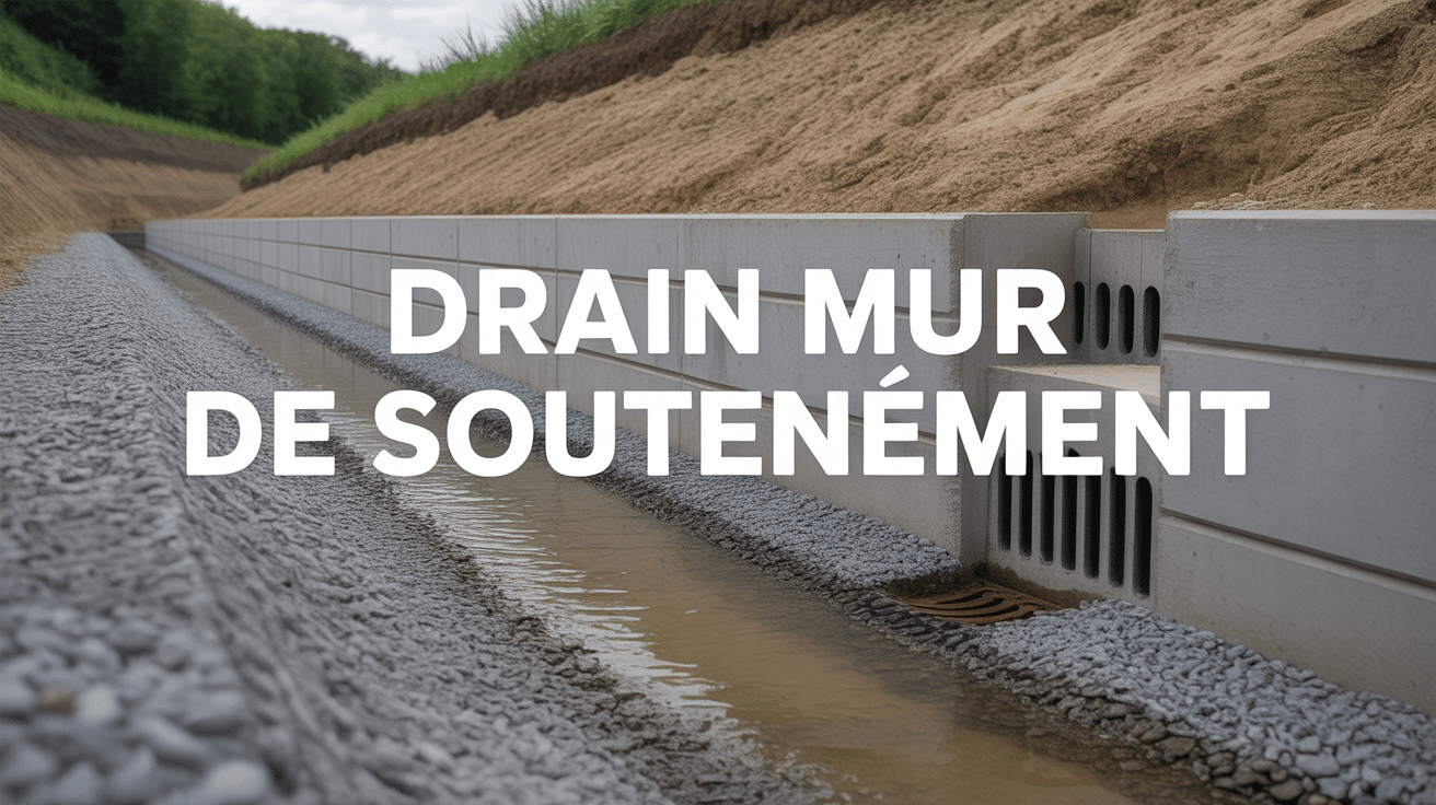 Drain Pour Mur De Soutnement